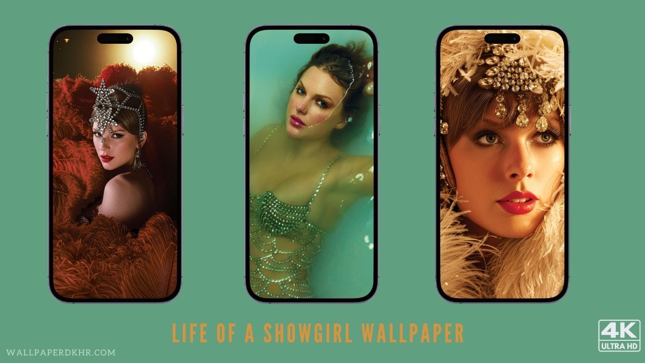 Life of a Showgirl Wallpaper 4K Taylor Swift - iPhone