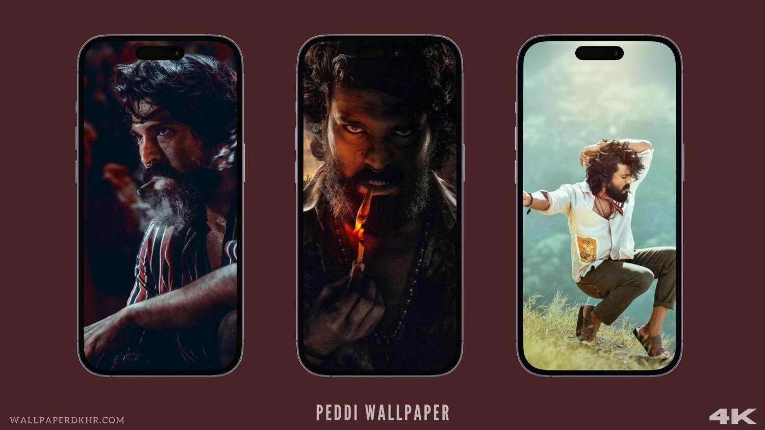 Peddi Wallpaper & Image 4K HD - Ram Charan & Janhvi Kapoor