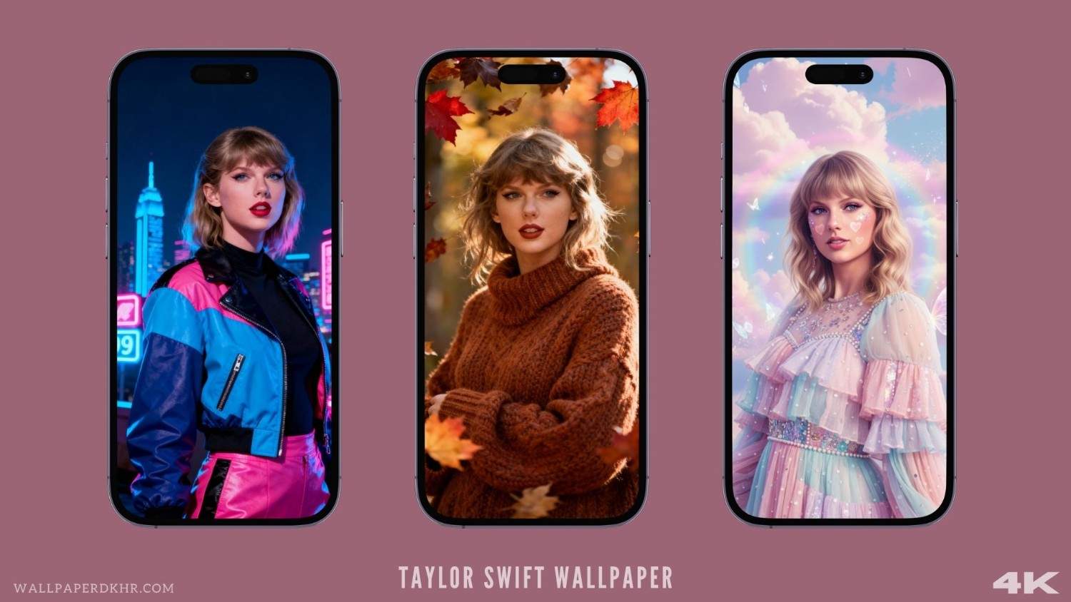 Taylor Swift Wallpaper iPhone & PC - Aesthetic 4K HD